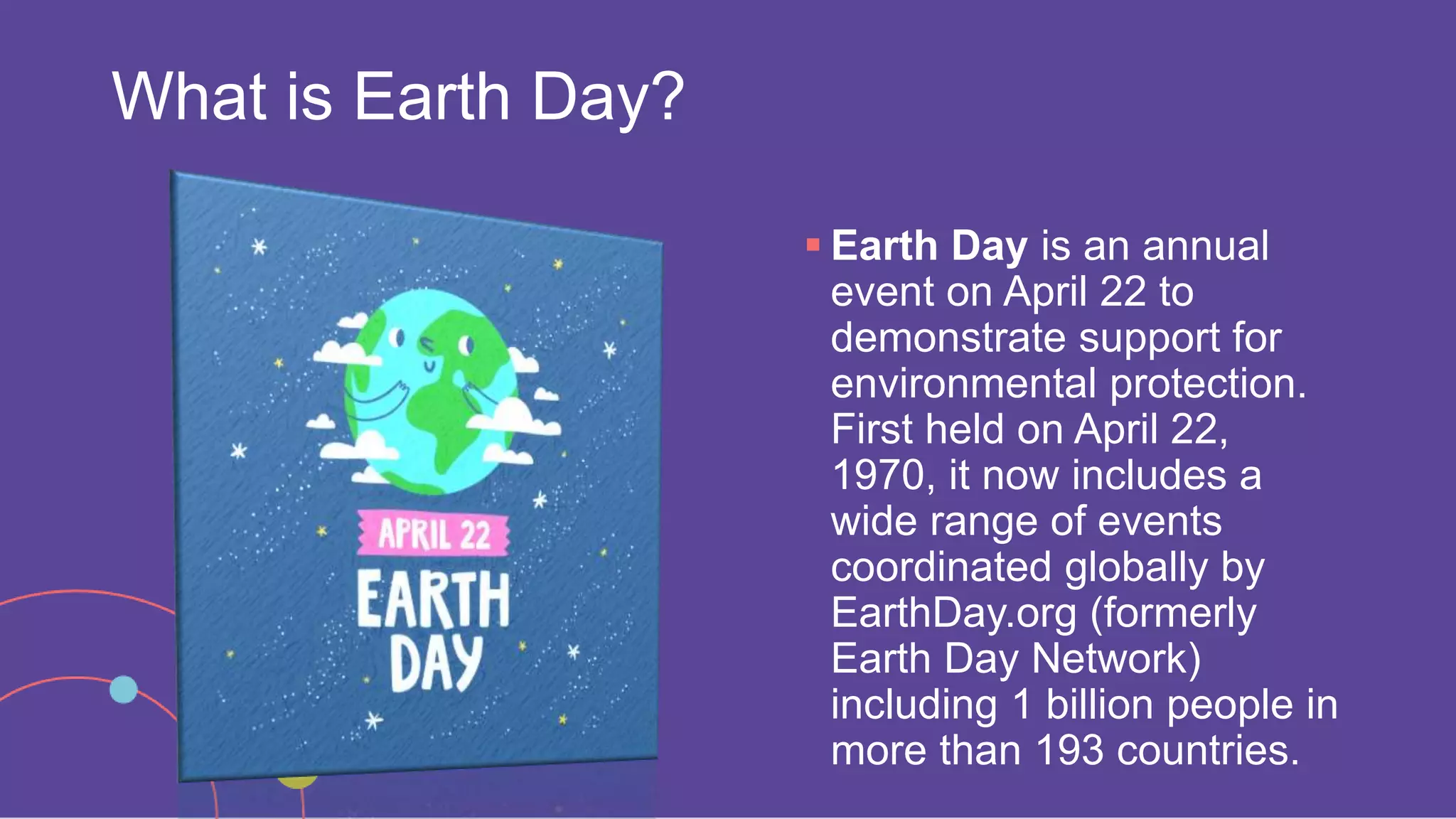 Earth day presentation | PPTX