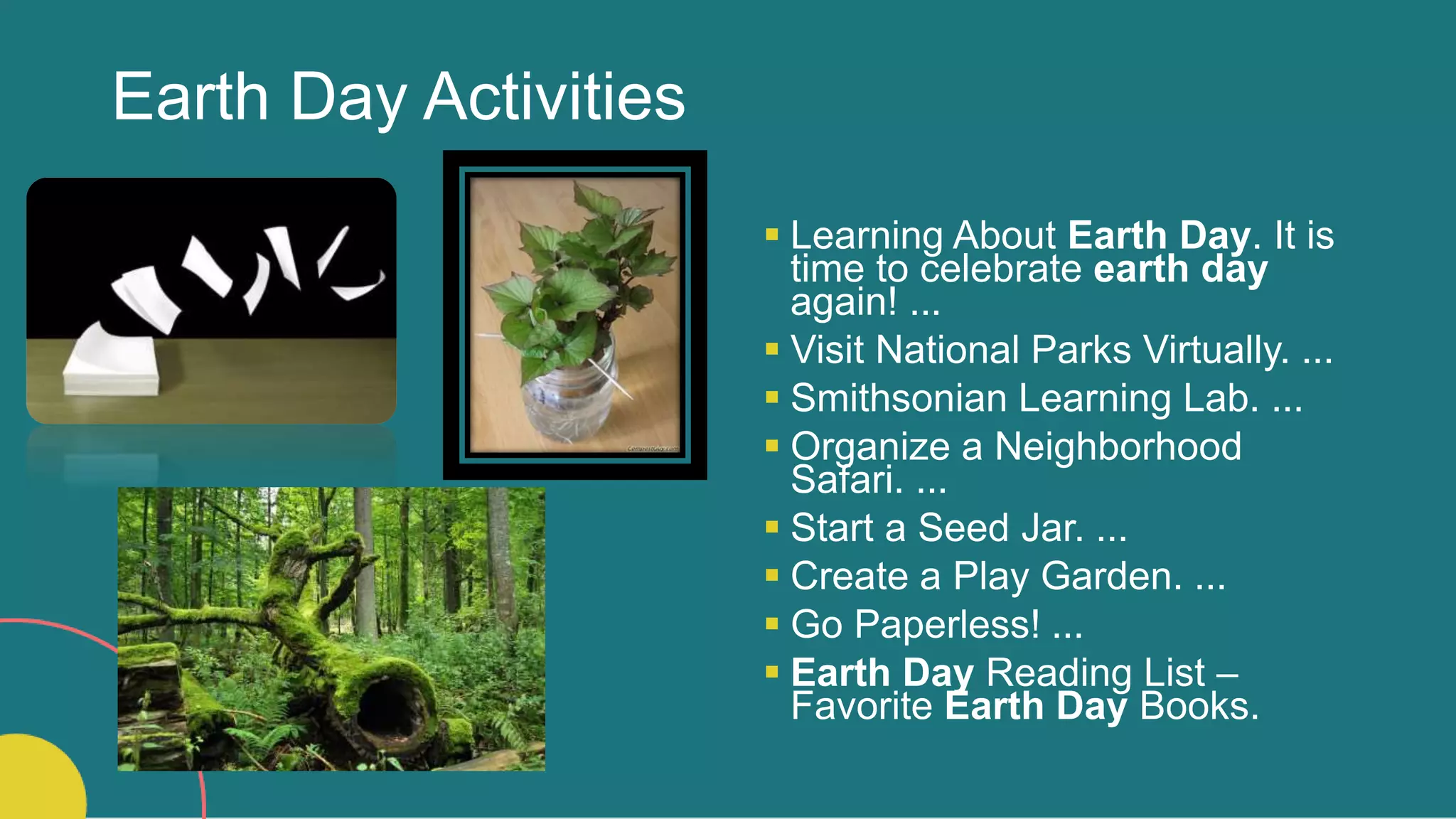 Earth day presentation | PPTX