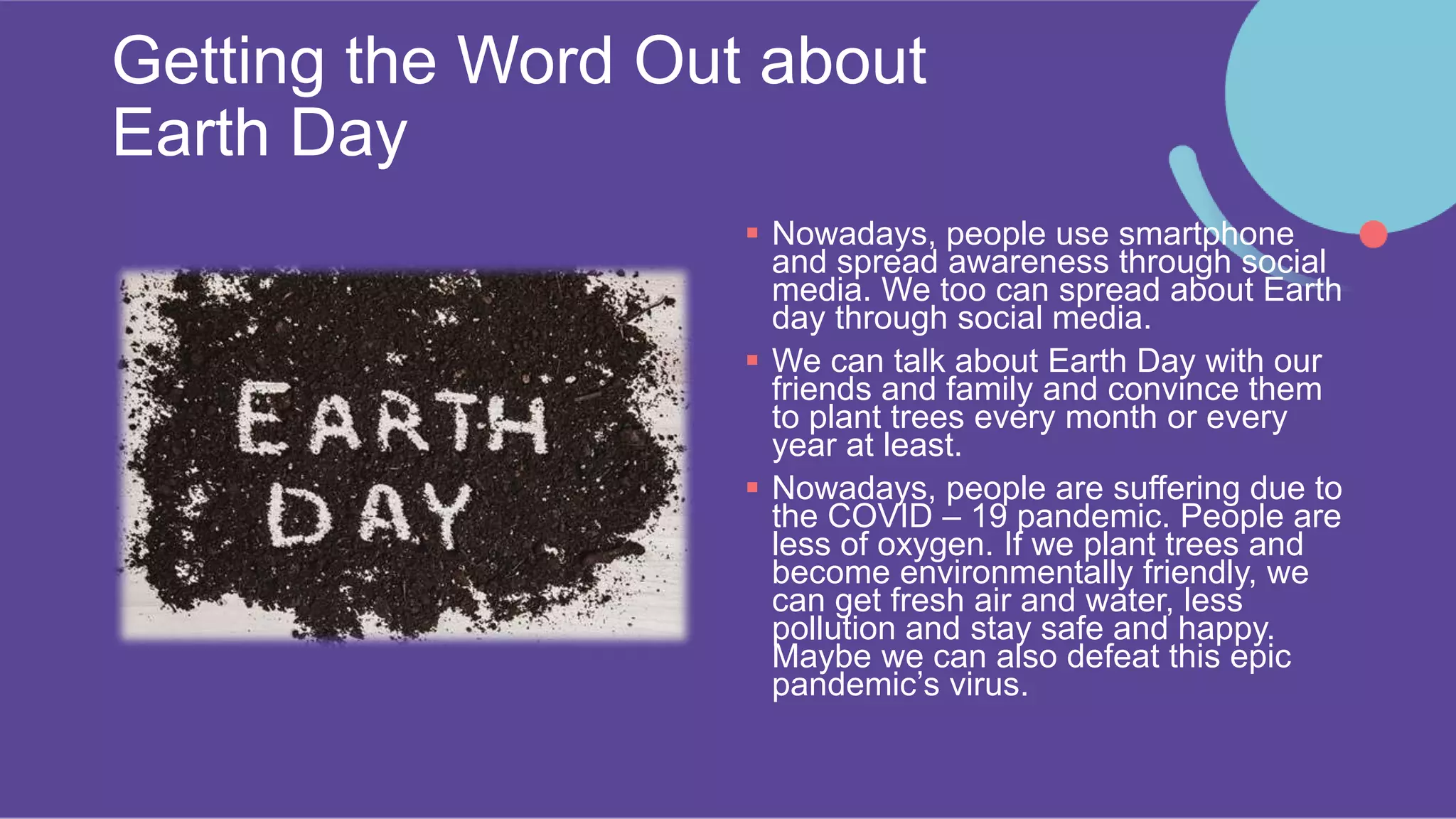 Earth day presentation | PPTX