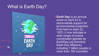 Earth day presentation | PPTX