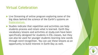 Earth Day 2020 Celebration (2) | PPT