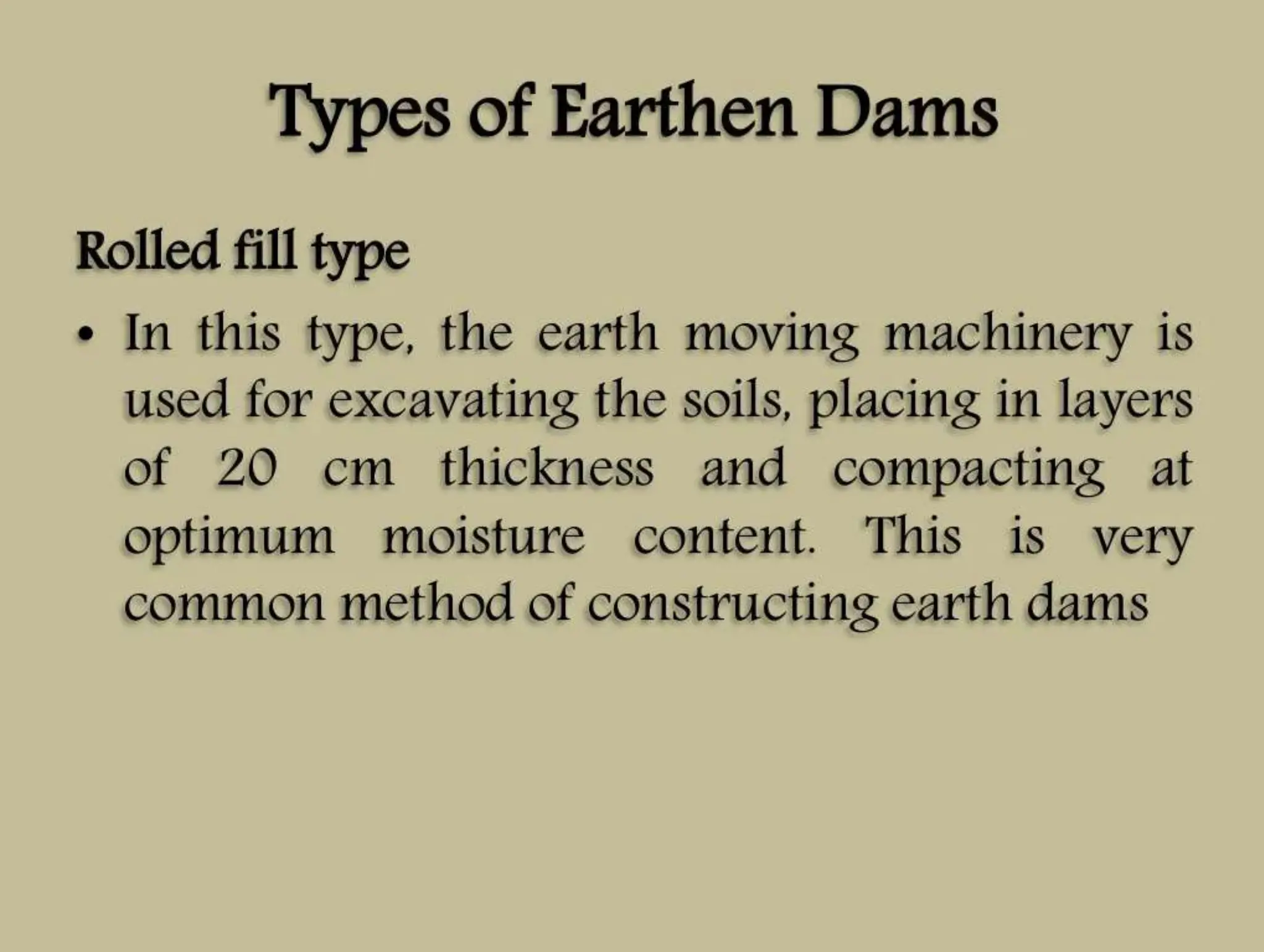 Types of Dam: EARTHEN DAM, Design criteria | PPTX | Civil Engineering ...