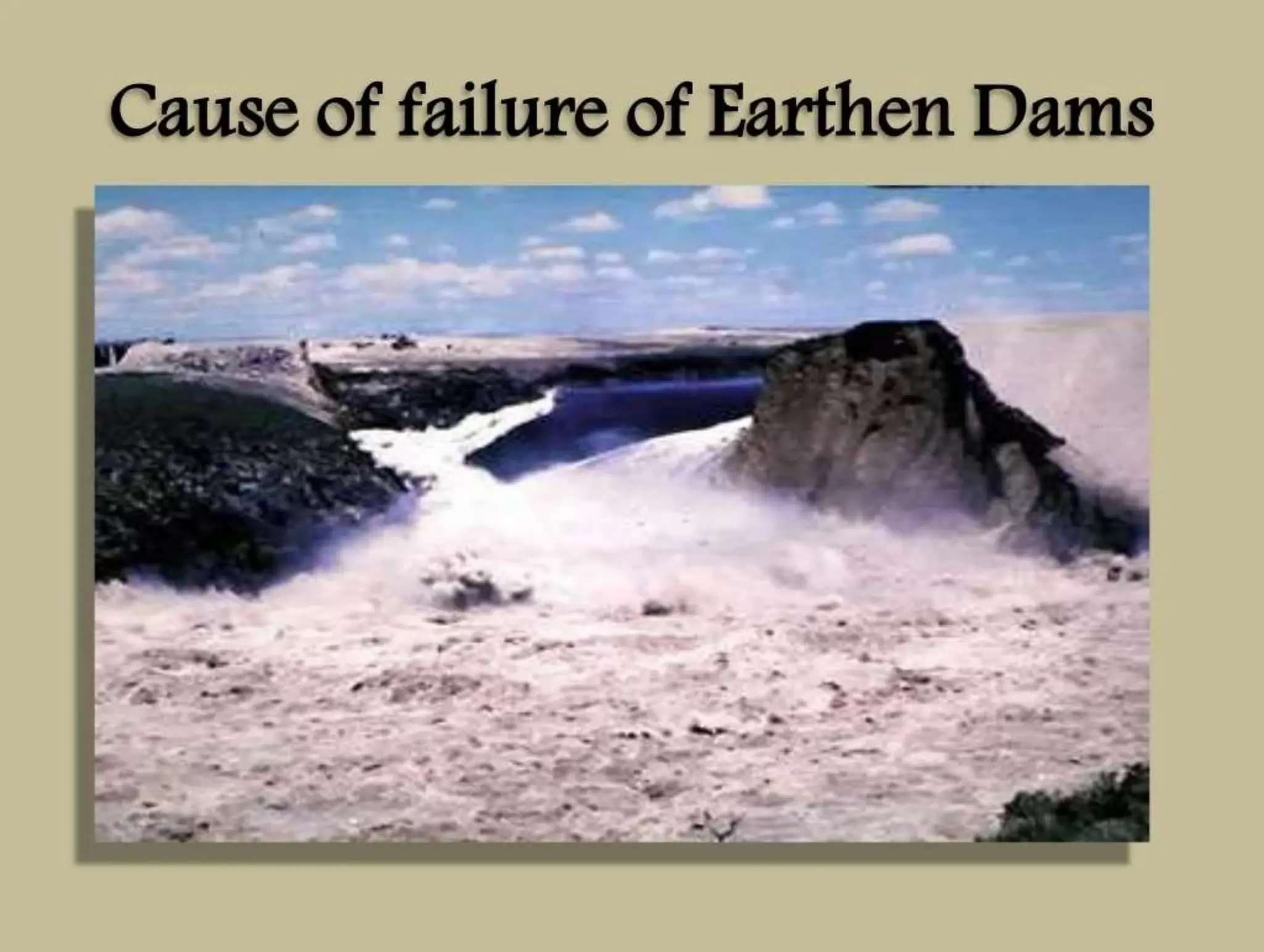 Types of Dam: EARTHEN DAM, Design criteria | PPTX | Civil Engineering ...