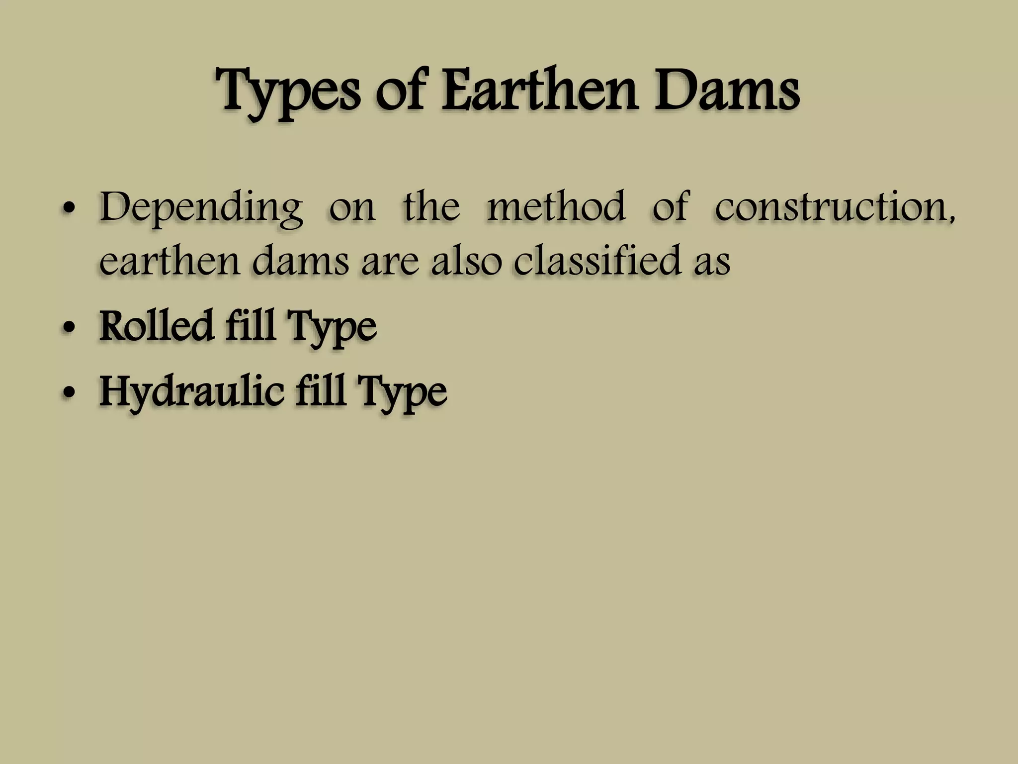Earthen Dams | PPTX