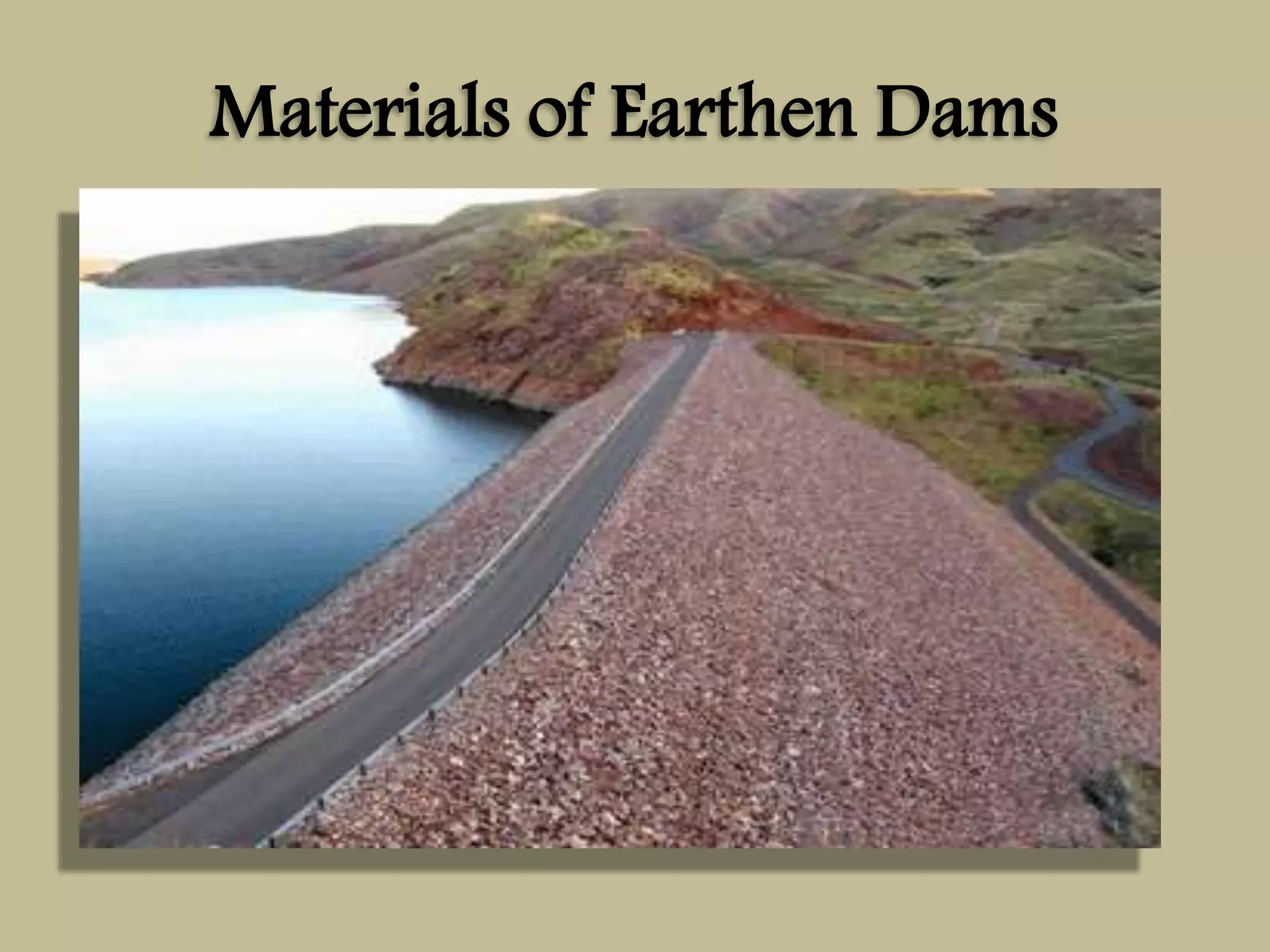 Earthen Dams | PPTX