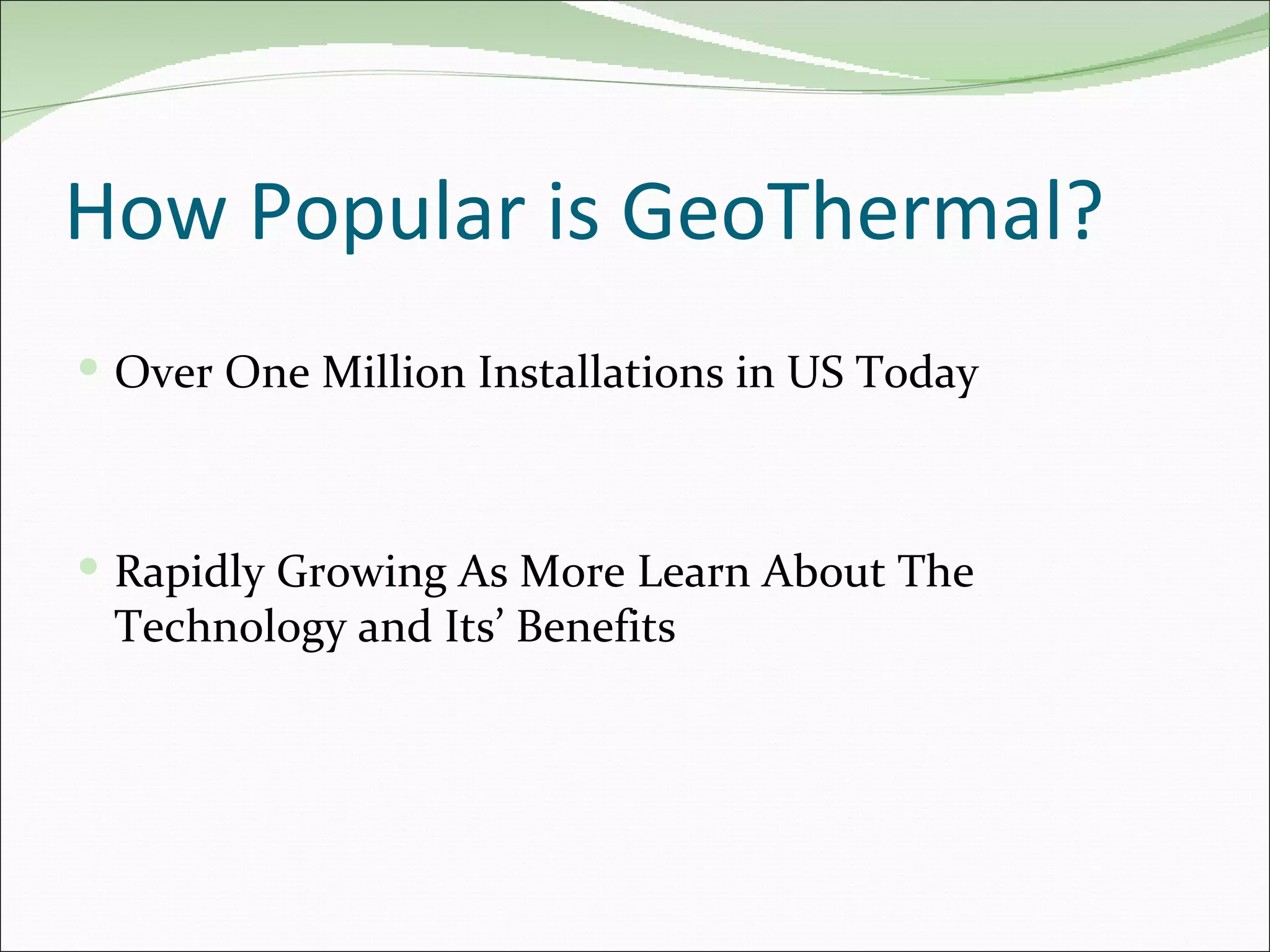 Geothermal Basics Presentation | PPT