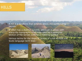 Earthforms | PPTX | Landscaping | Home & Garden