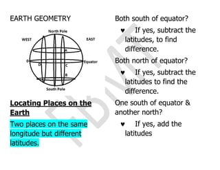Earth geometry | PPT