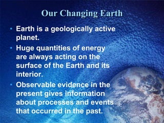 Earth history | PPTX