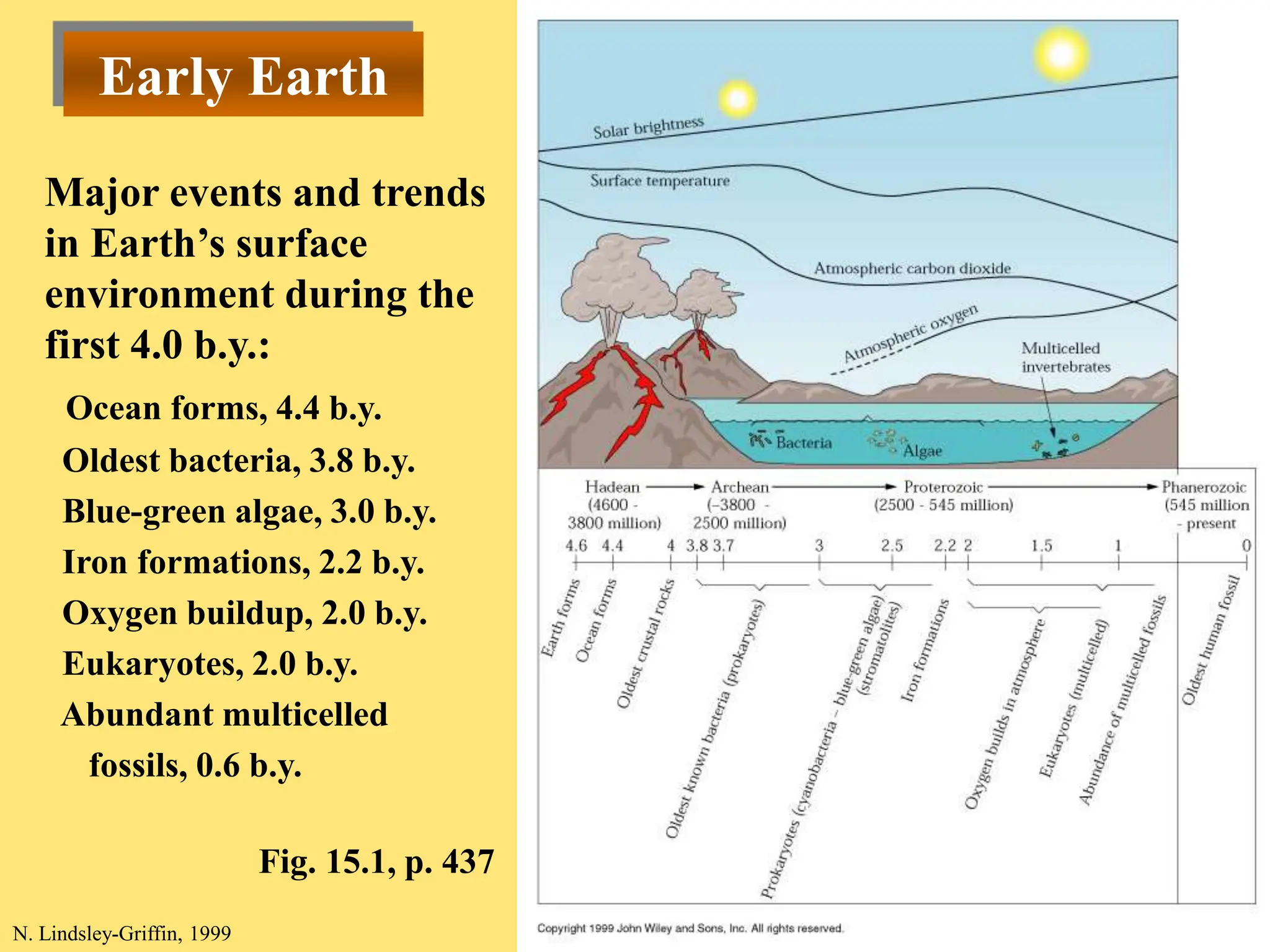 A Brief History of Life on Earth Geology Today | PPT