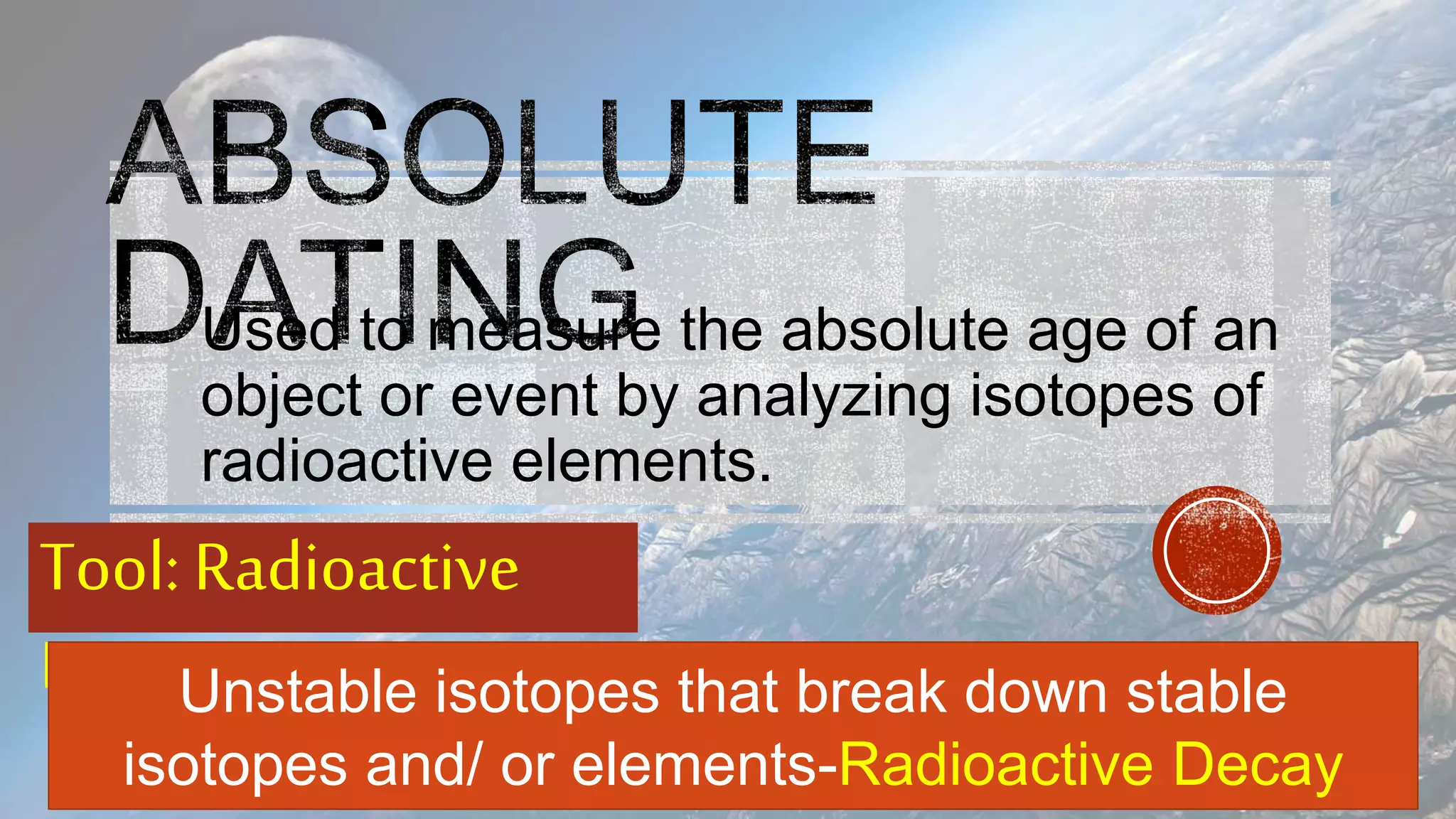 Earth History ppt | PPTX