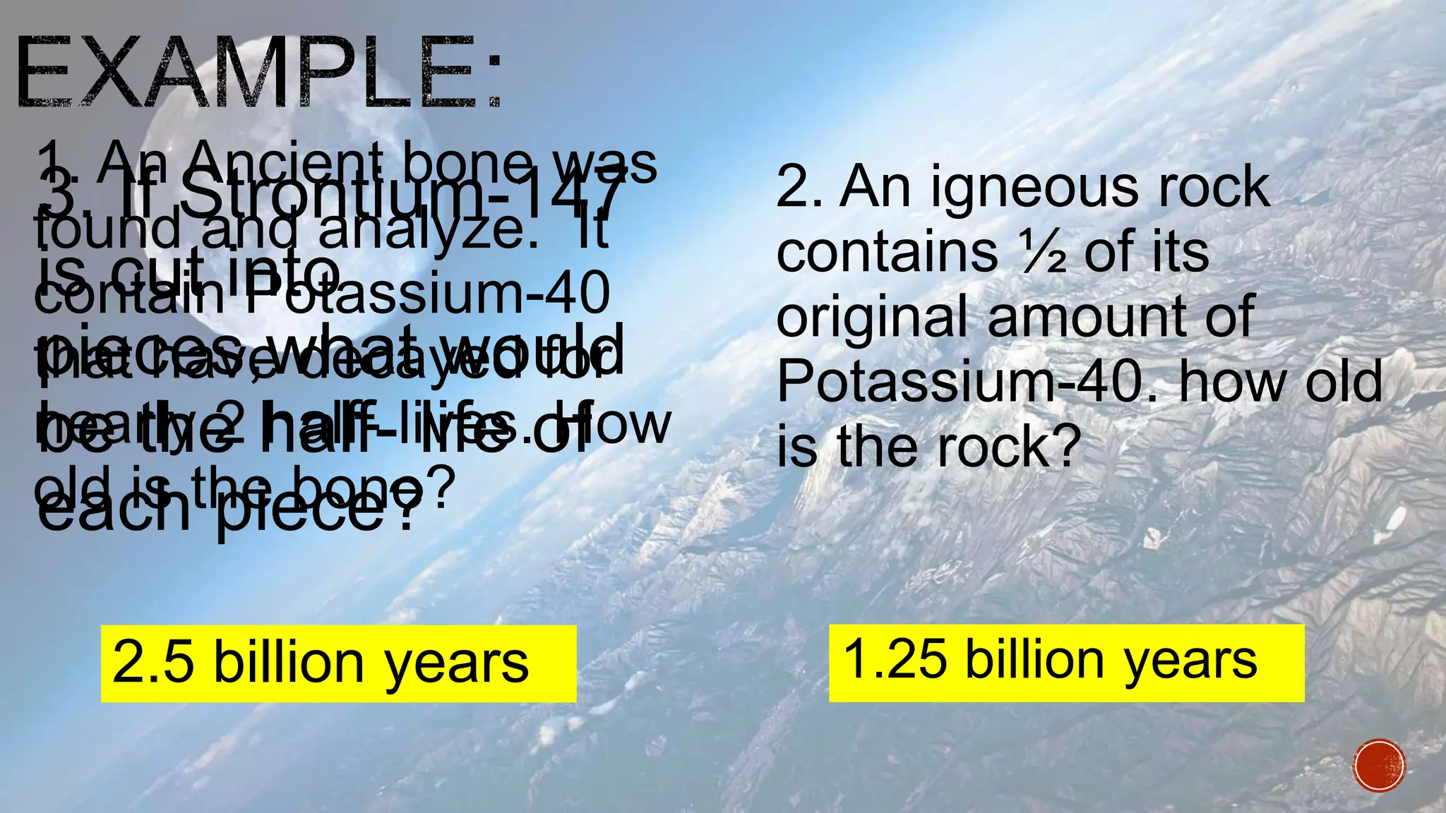 Earth History ppt | PPTX