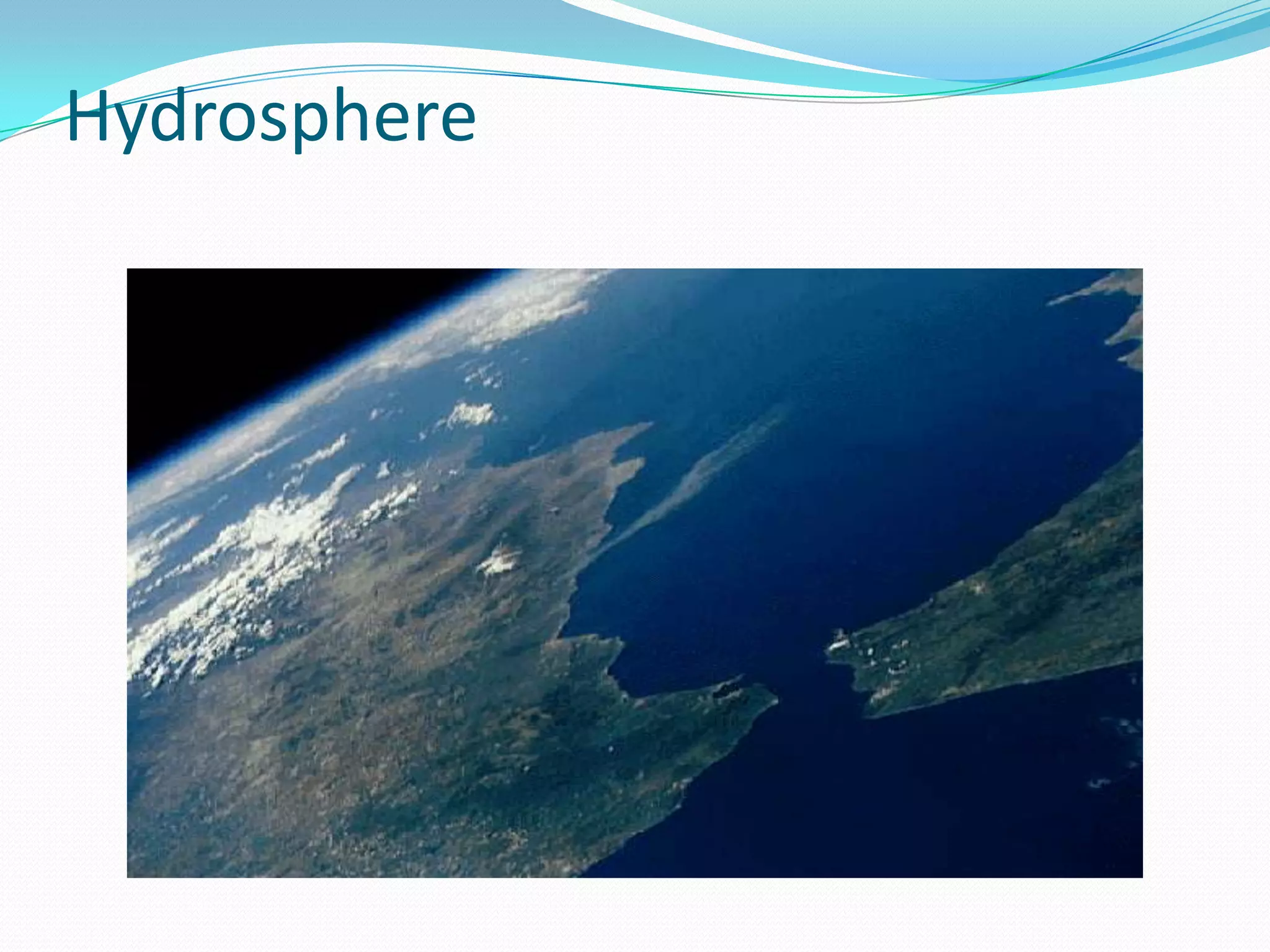 Earth hydrospher and water pollution | PPT
