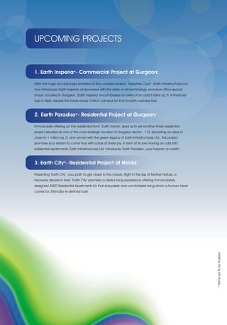 Earth Infrastructure Ltd (EIL) | Earth Infra | PDF