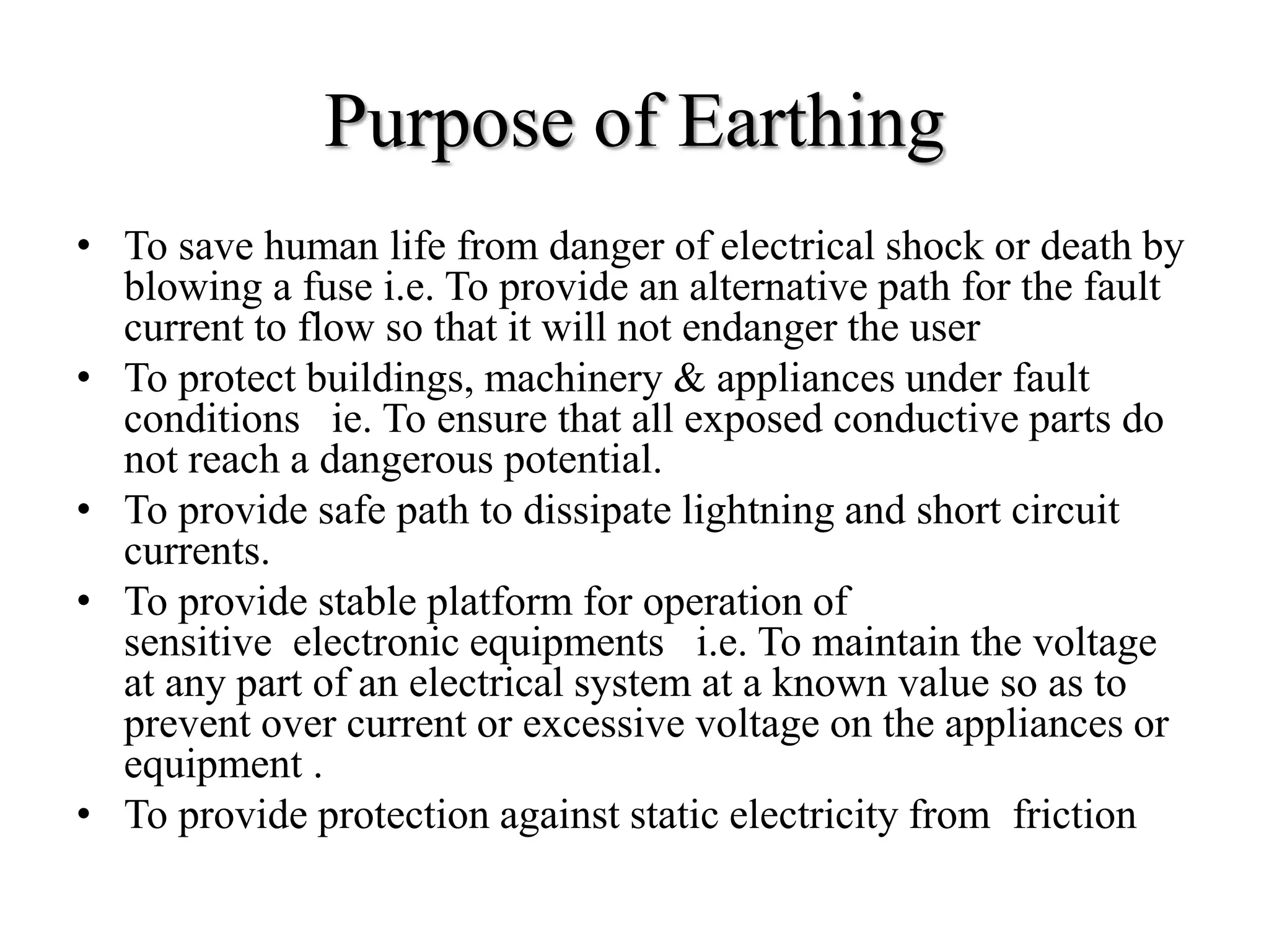 Earthing | PPTX