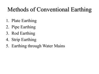Earthing | PPTX