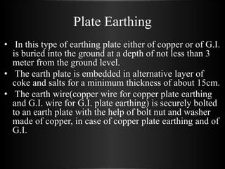 Earthing | PPTX