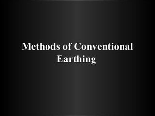 Earthing | PPTX