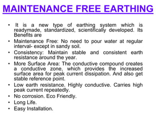 Earthing presentation pipe and plate.ppt