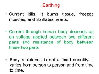 Earthing knowledge for engineering students.pptx