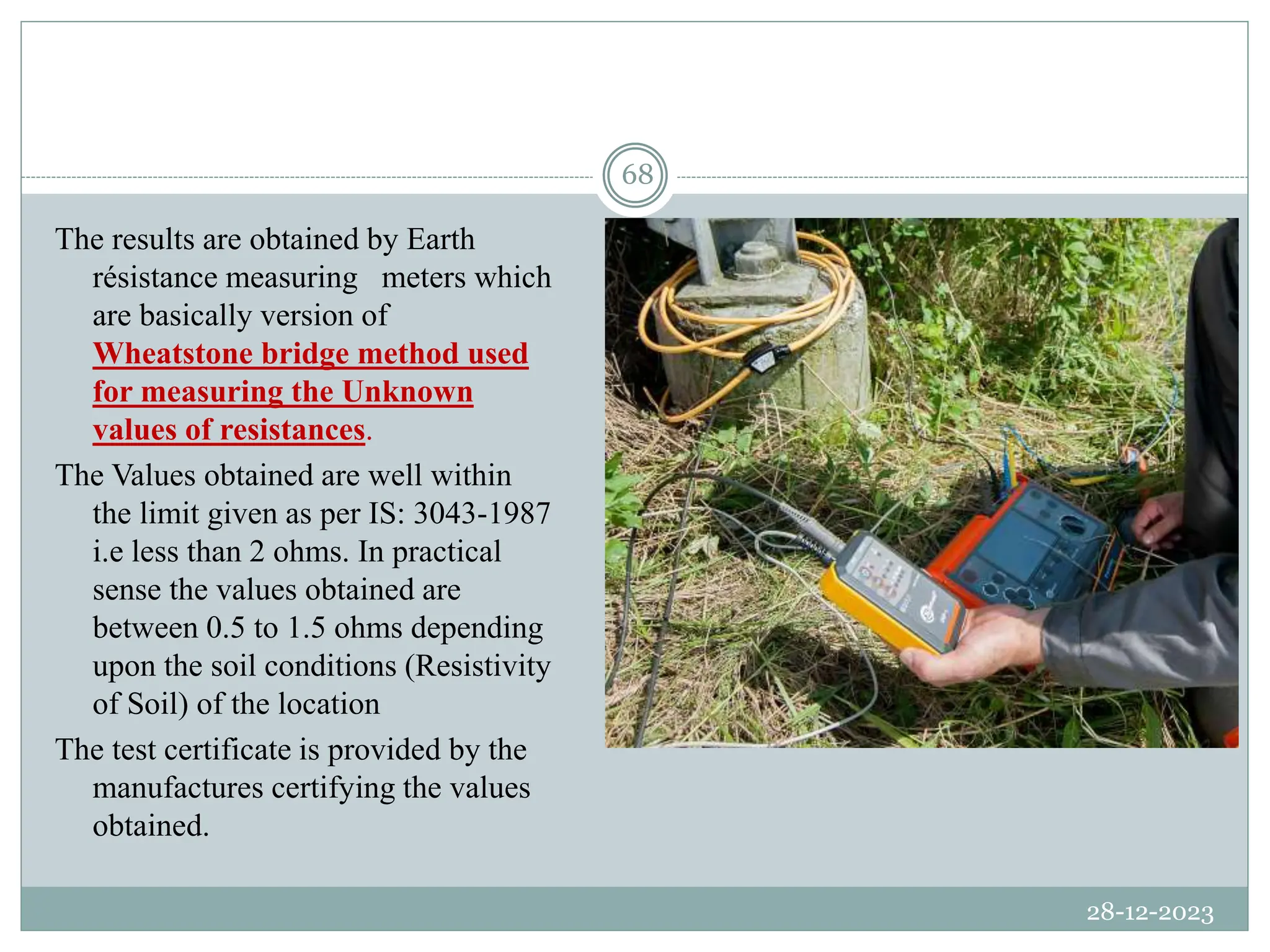 earthing -earthing req. relevent codes (1).ppt