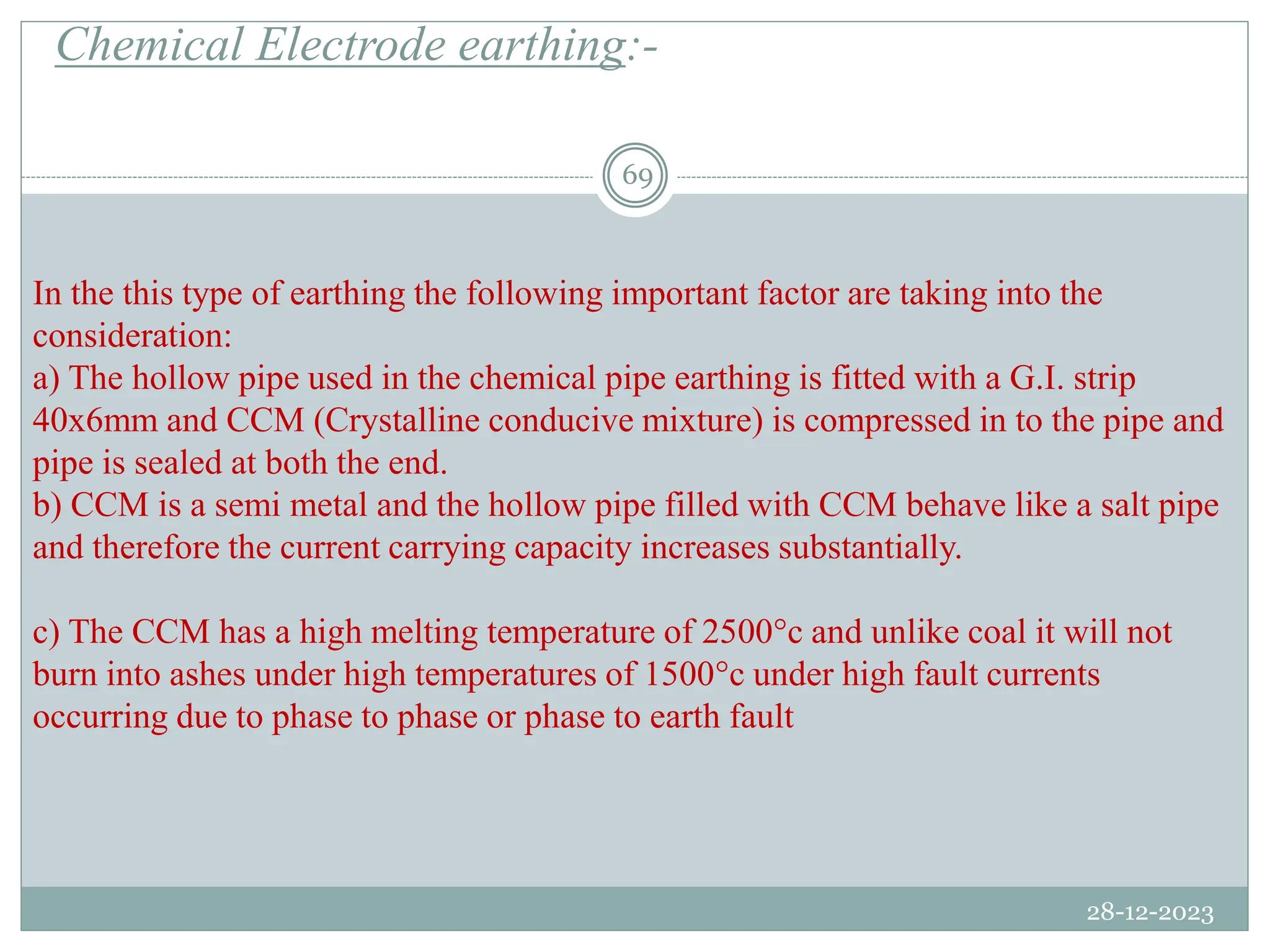 earthing -earthing req. relevent codes (1).ppt