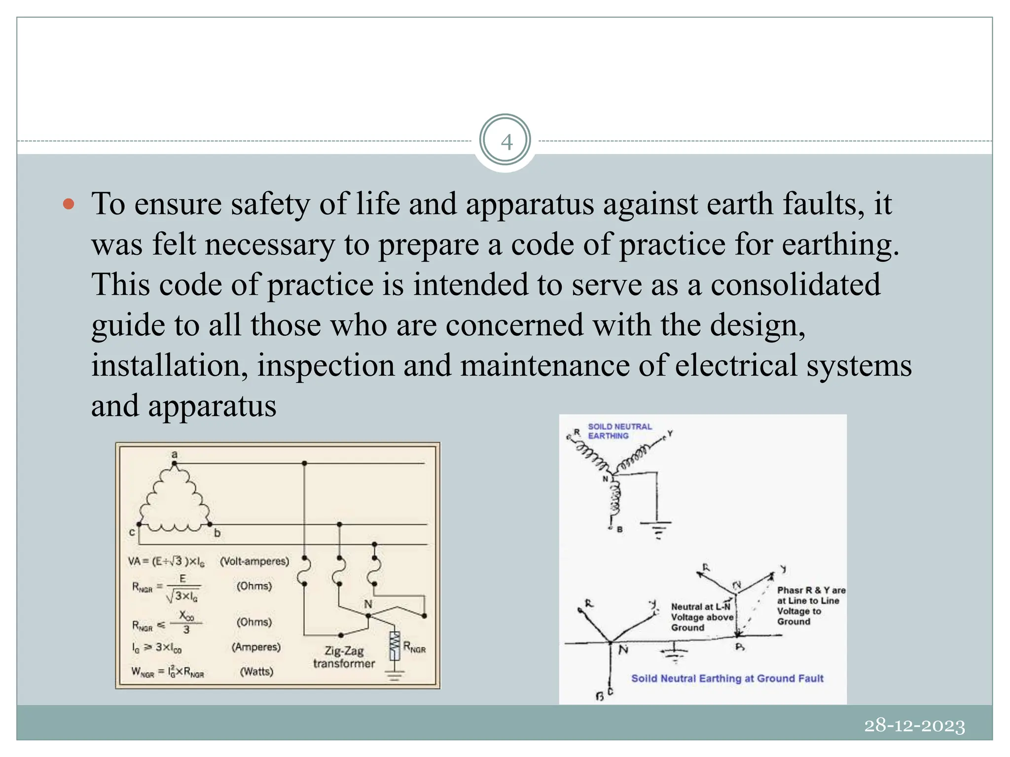 earthing -earthing req. relevent codes (1).ppt