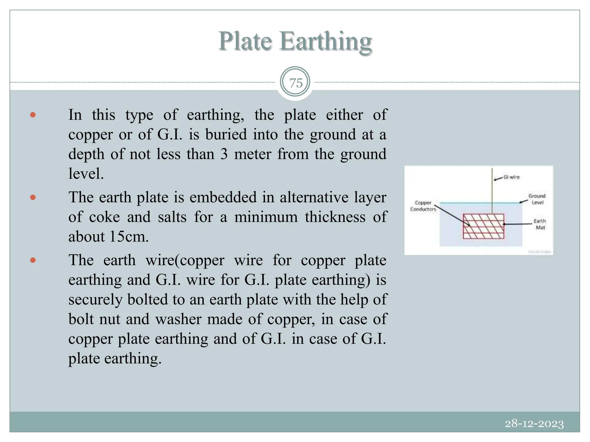 earthing -earthing req. relevent codes (1).ppt