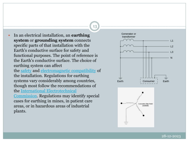earthing -earthing req. relevent codes (1).ppt