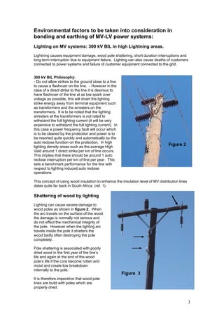 Earthing of mv and lv distribution lines | PDF