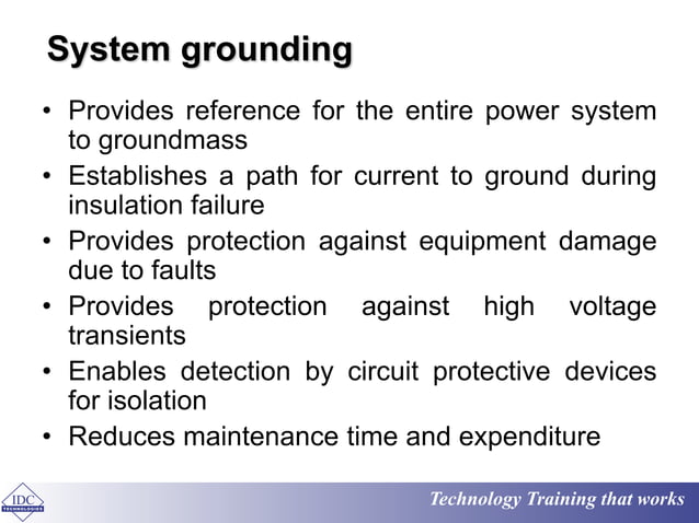 earthing (1).ppt | Computer Networking | Computing