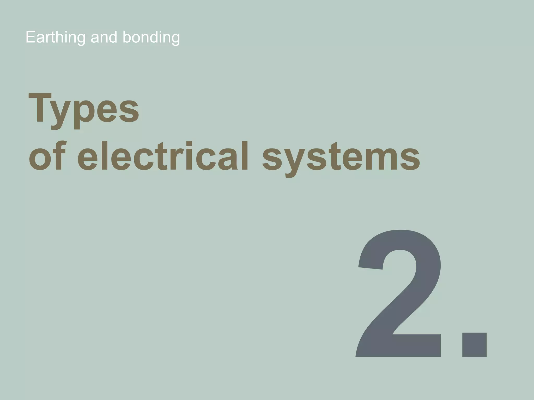 Earthing and bonding - Power cables | PDF