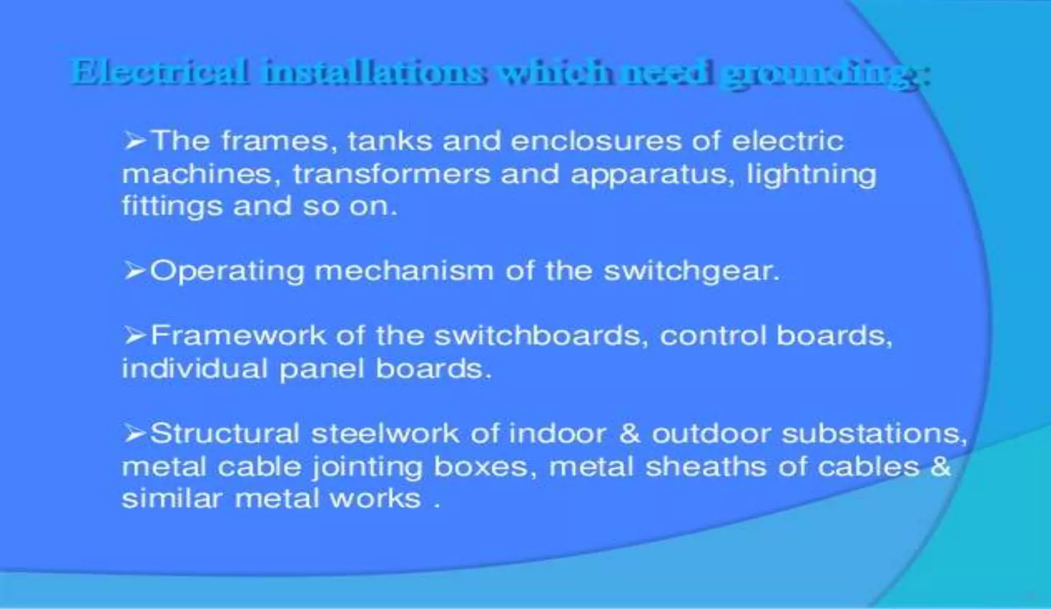Earthing and grounding | PPTX