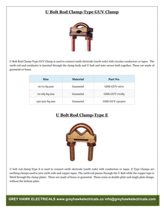 Earthing and lightning Protection Accessories | PDF