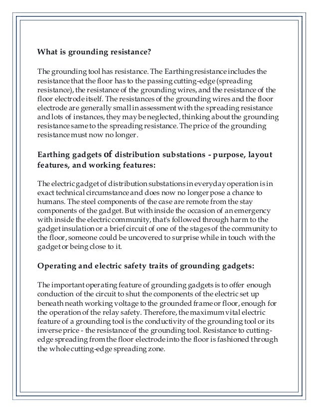 Earthing and lightning protection | DOCX | Home Appliances | Home & Garden