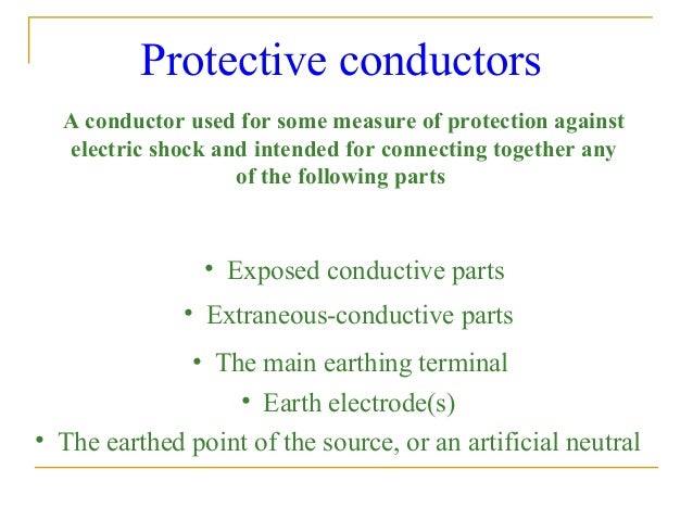Earthing Arrangements