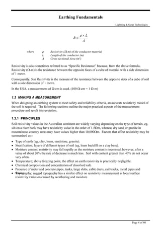 Earthing | PDF