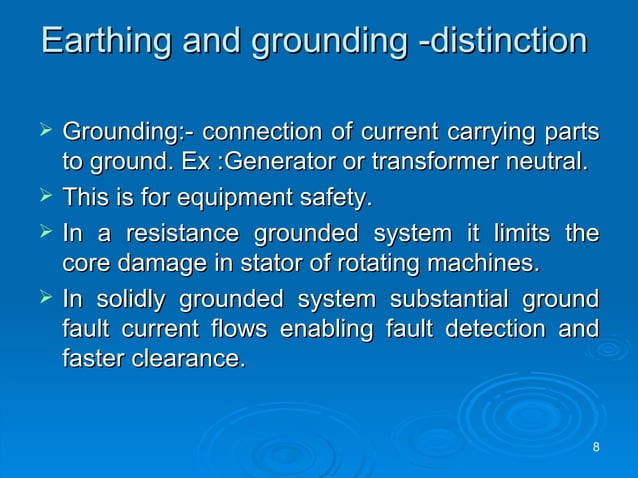 Earthing Concepts | PPT | Indoor Environmental Quality | Home & Garden