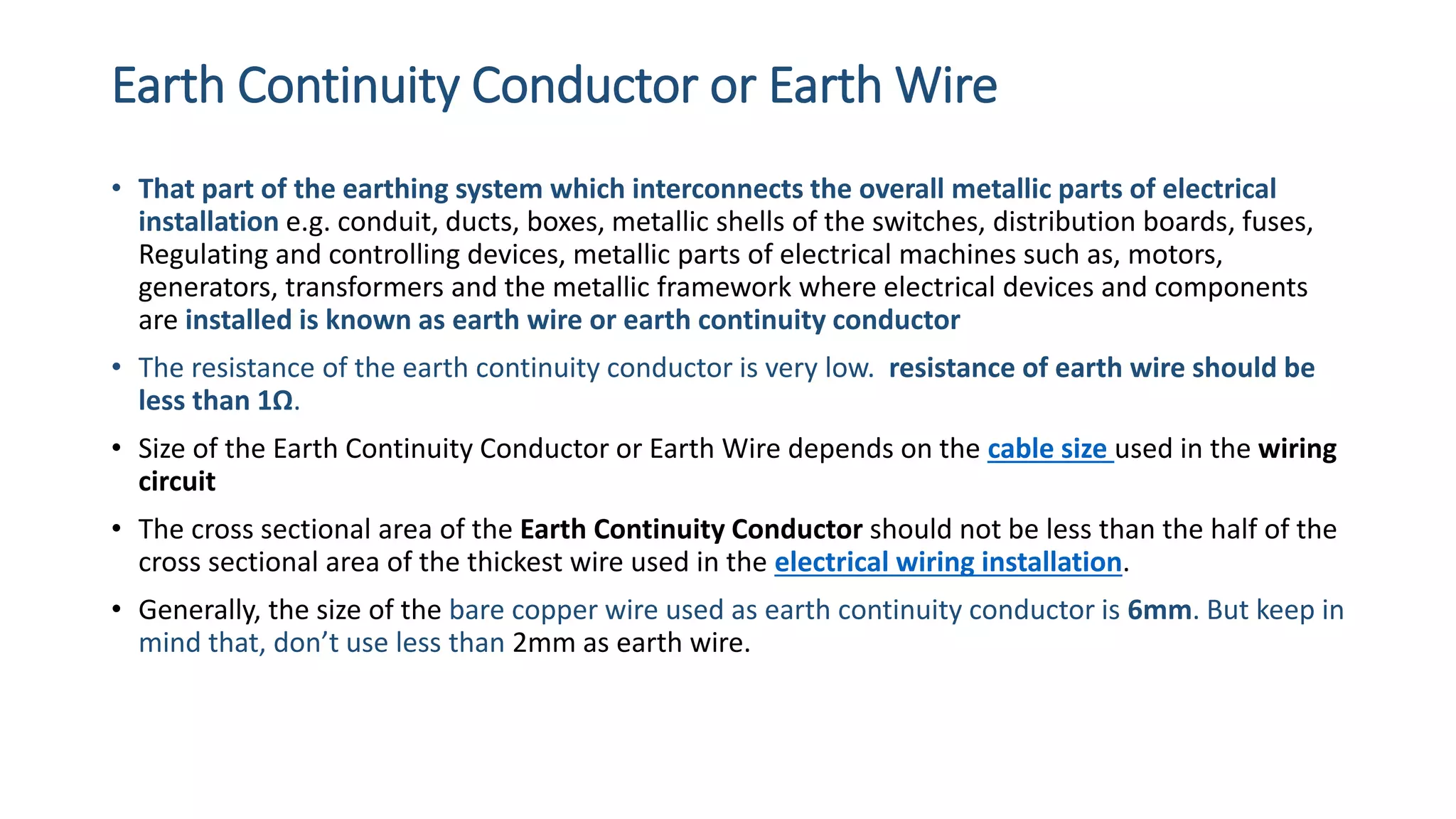 Earthing & grounding difference | PPTX