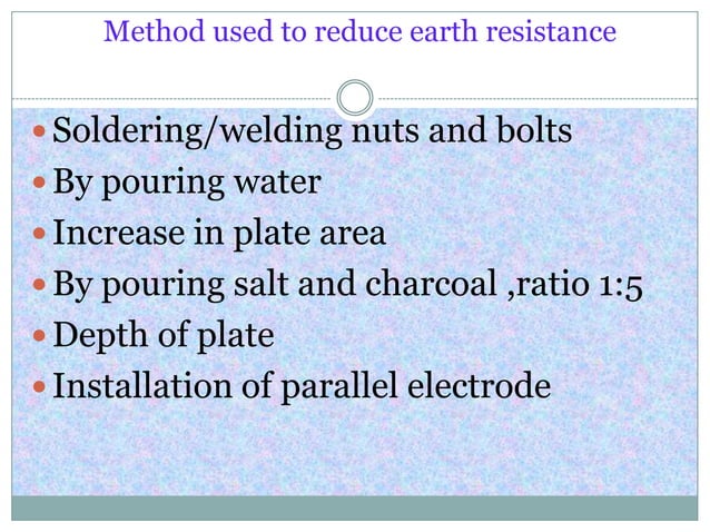 Earthing in electrical network | PPT