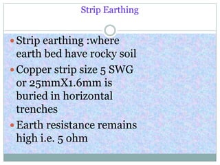 Earthing in electrical network | PPTX | Home Appliances | Home & Garden