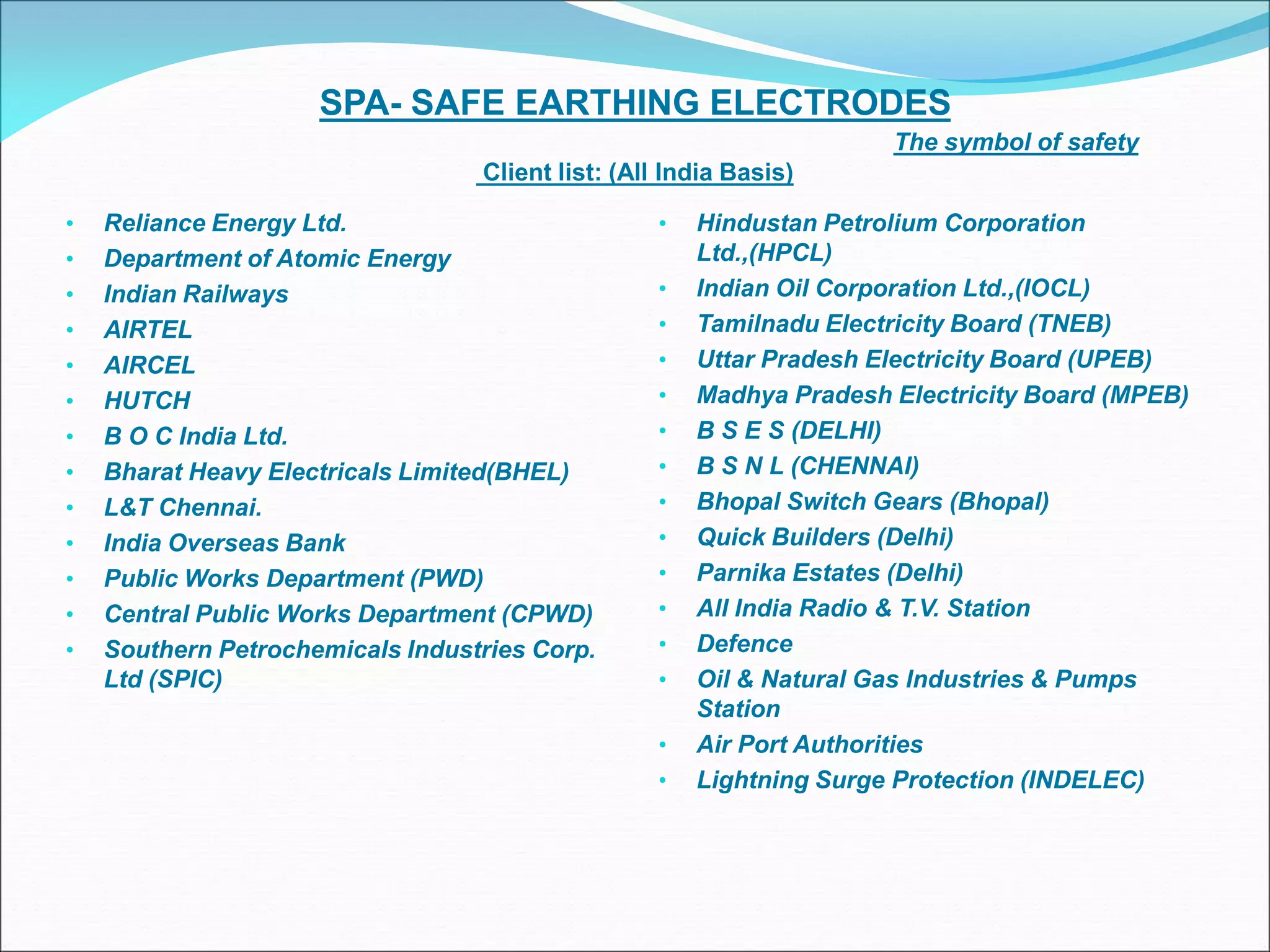 Earthing solution & Lightinh | PDF