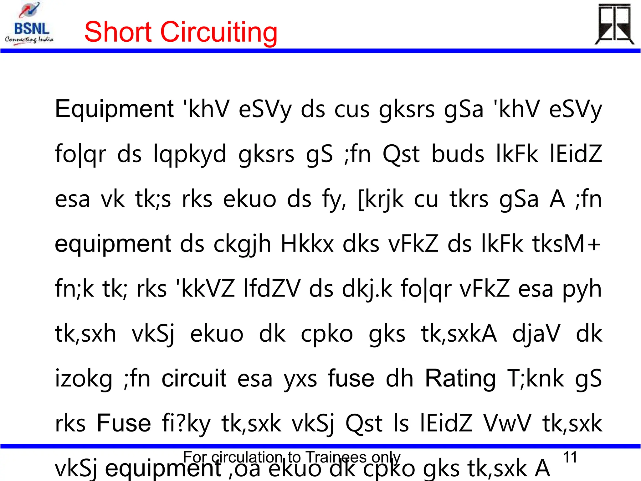 Earthing system Of telecom equipment Chapter 1 | PPT