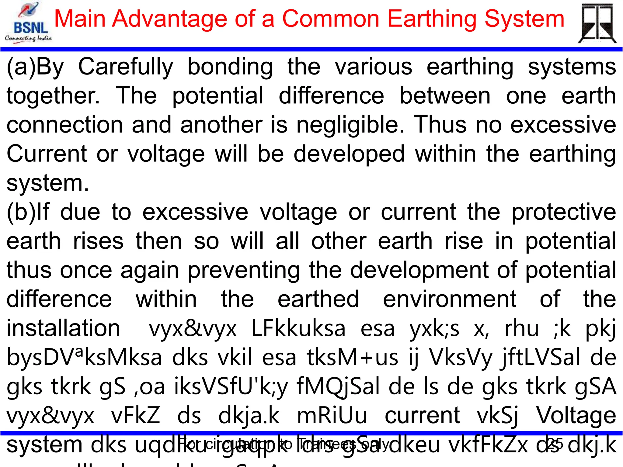 Earthing system Of telecom equipment Chapter 1 | PPT