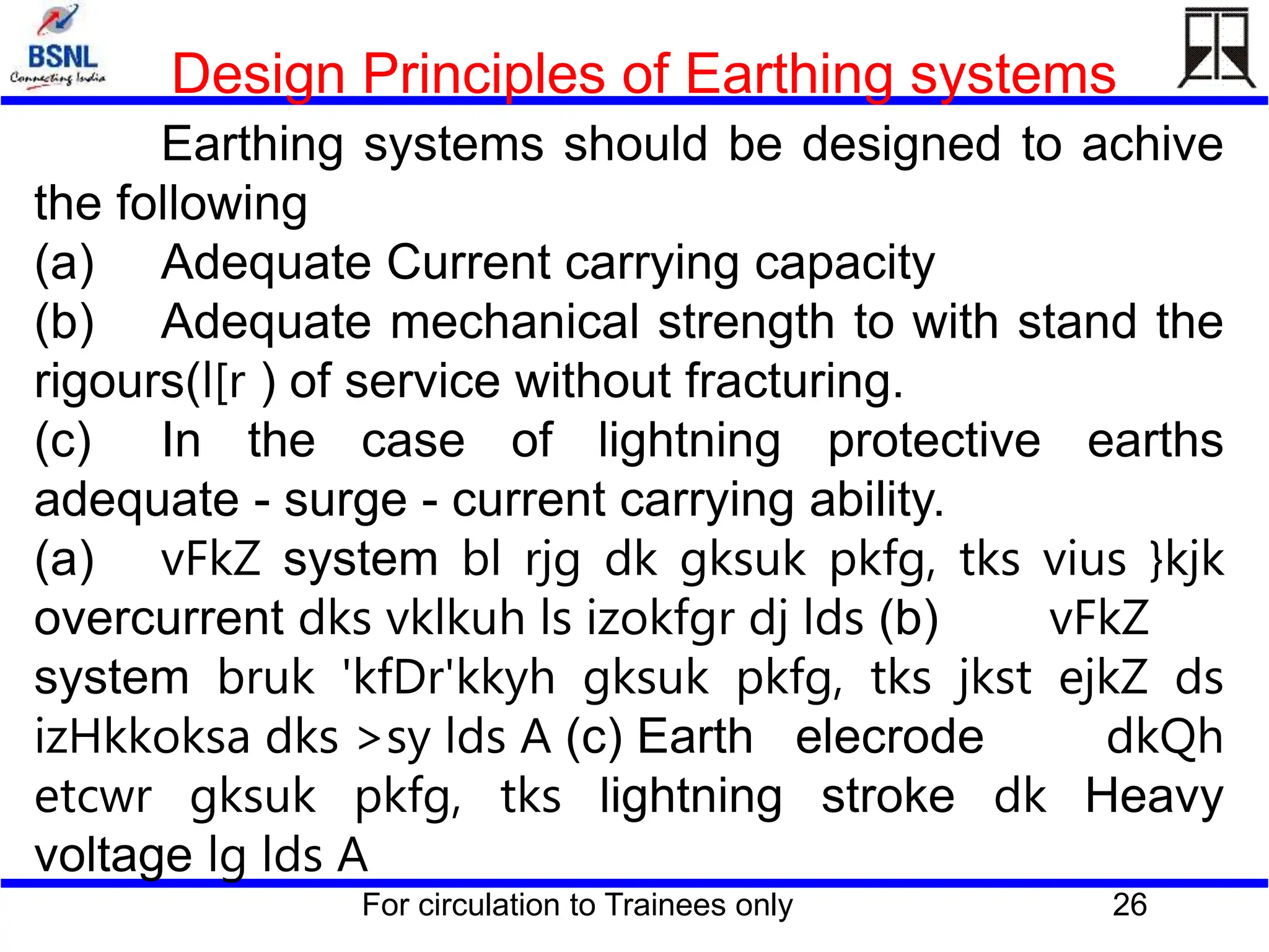 Earthing system Of telecom equipment Chapter 1 | PPT