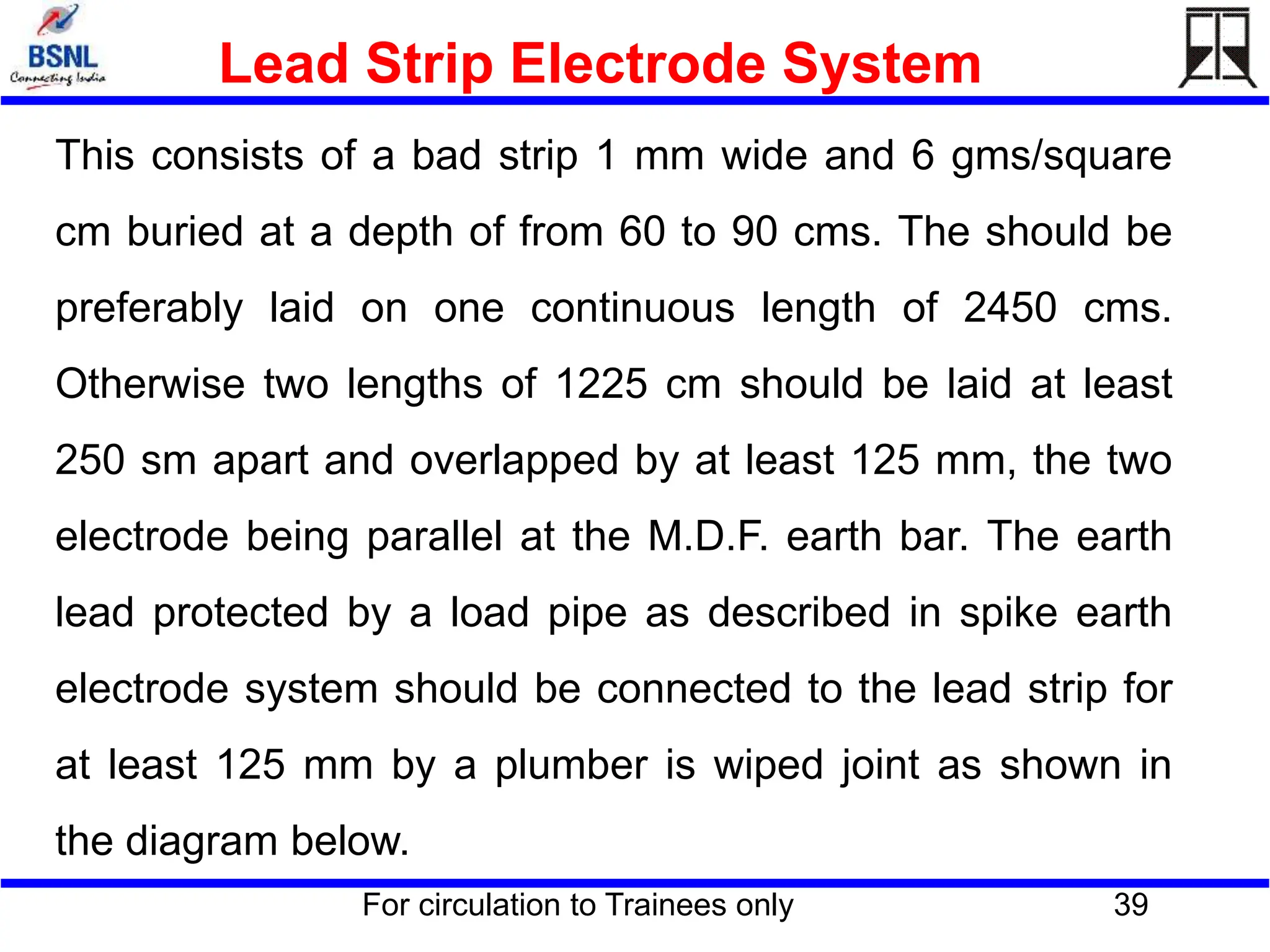 Earthing system Of telecom equipment Chapter 1 | PPT