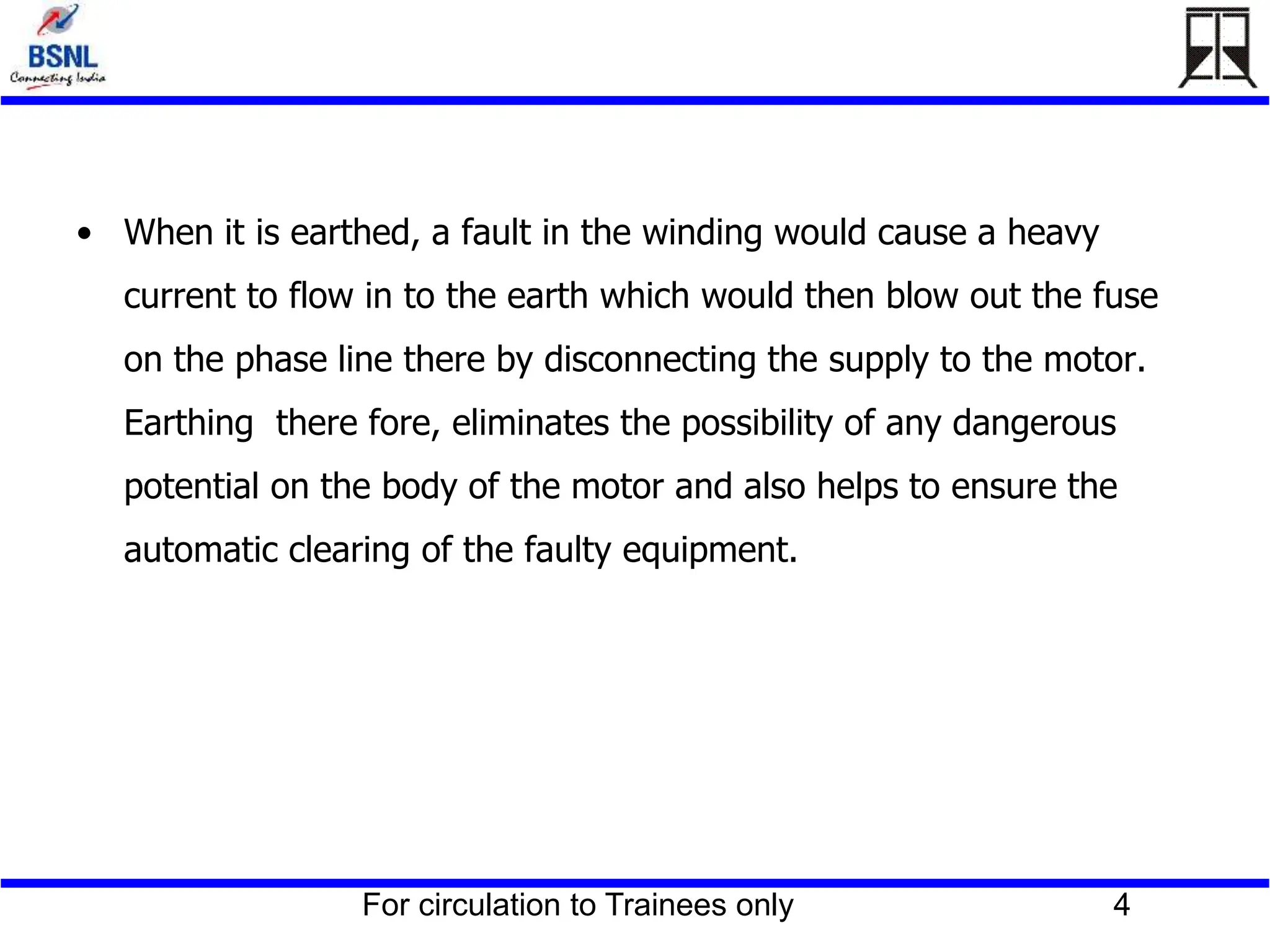 Earthing system Of telecom equipment Chapter 1 | PPT