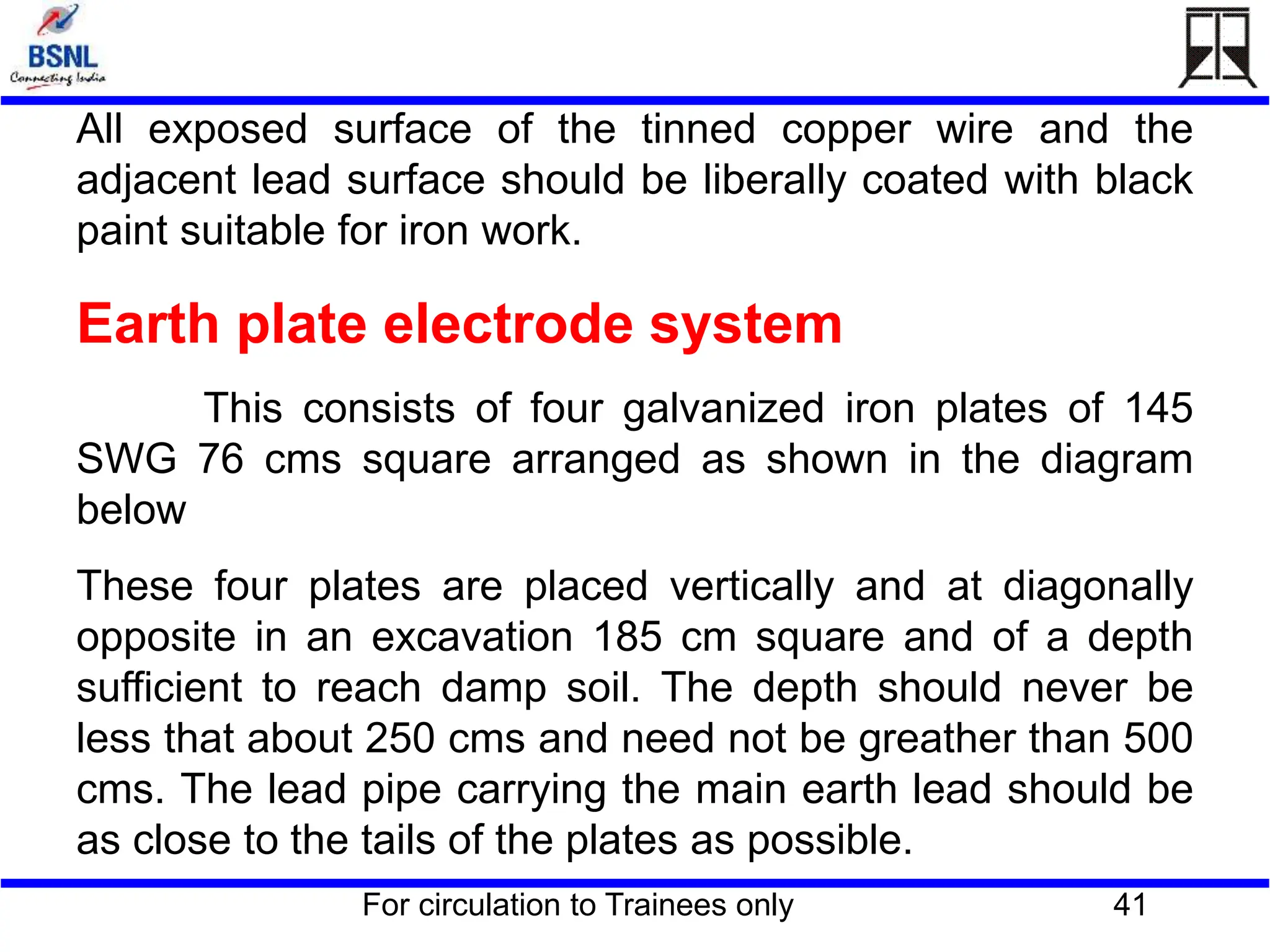 Earthing system Of telecom equipment Chapter 1 | PPT