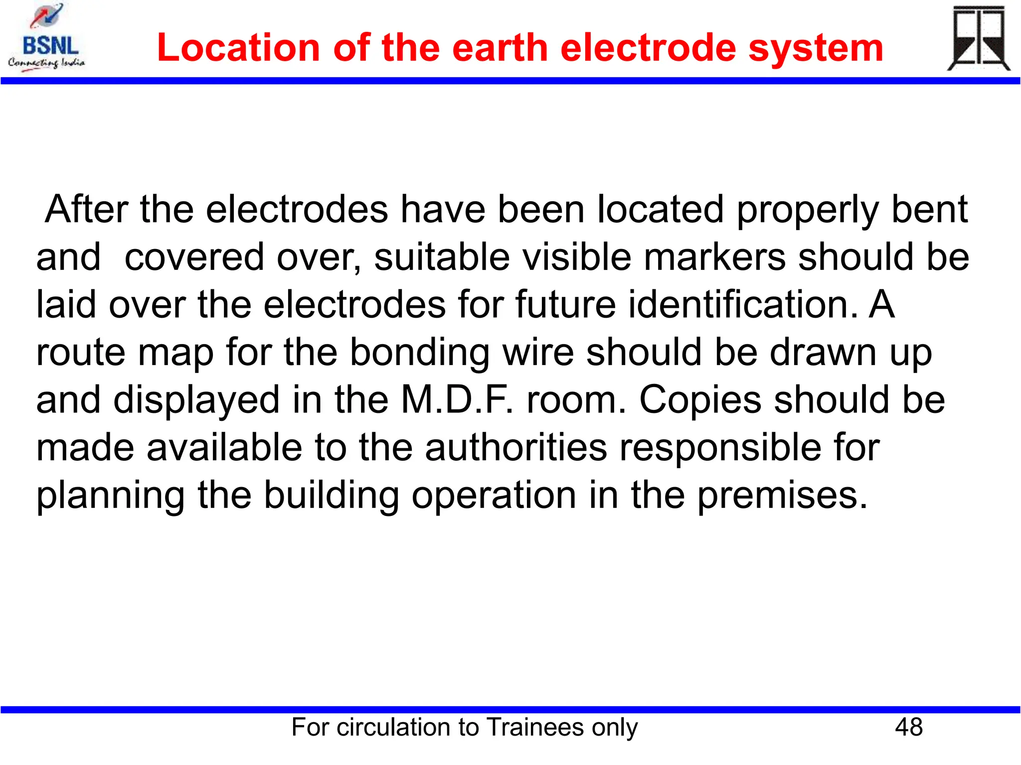 Earthing system Of telecom equipment Chapter 1 | PPT