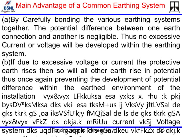 Earthing system Of telecom equipment Chapter 1 | PPT | Geology | Science